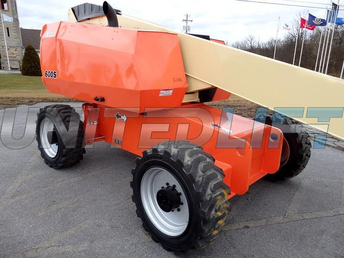 2012 JLG 600S TELESCOPIC BOOM LIFT AERIAL LIFT 60' REACH DIESEL 4WD ...