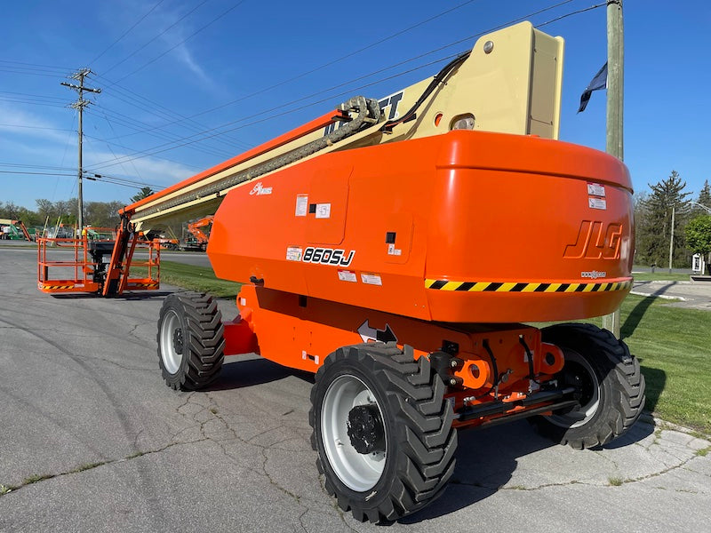 2023 JLG 860SJ STRAIGHT BOOM LIFT AERIAL LIFT WITH JIB ARM 86' REACH D ...