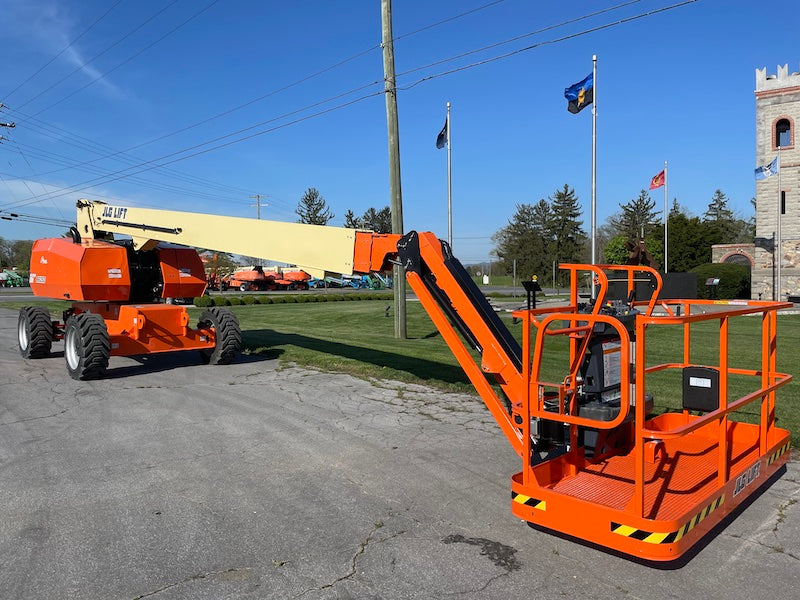 2023 JLG 860SJ STRAIGHT BOOM LIFT AERIAL LIFT WITH JIB ARM 86' REACH D ...