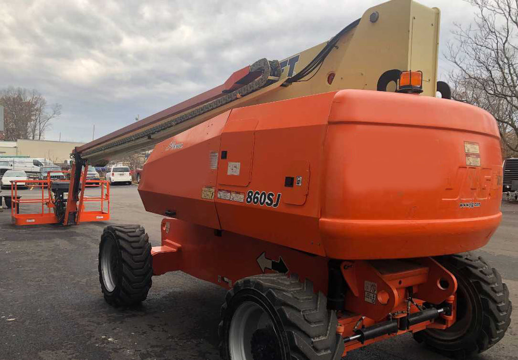 2017 JLG 860 SJ STRAIGHT BOOM LIFT AERIAL LIFT WITH JIB ARM 86' REACH ...