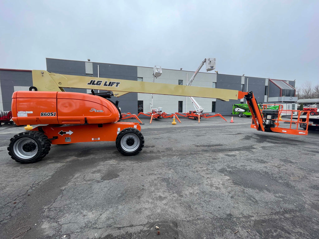 2017 JLG 860 SJ STRAIGHT BOOM LIFT AERIAL LIFT WITH JIB ARM 86' REACH ...