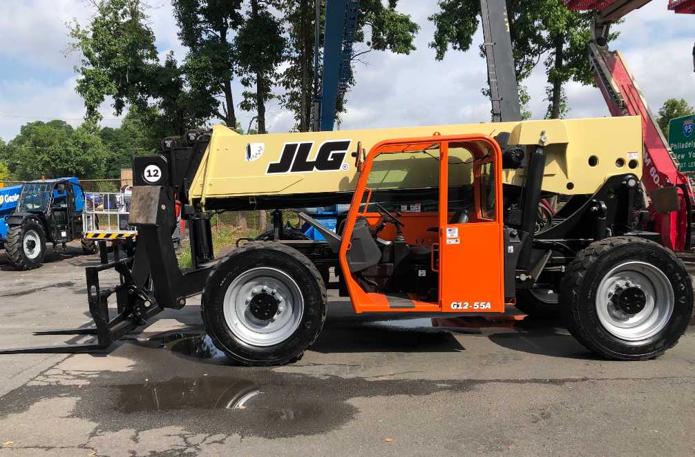 2015 JLG G12-55A 12000 LB DIESEL TELESCOPIC FORKLIFT TELEHANDLER ...