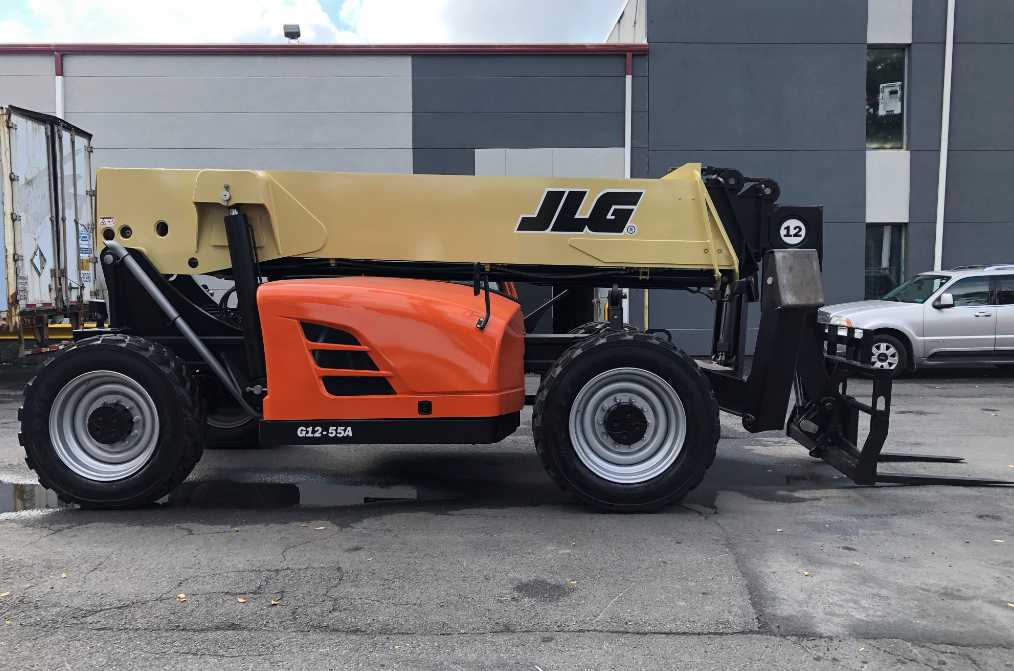2015 JLG G12-55A 12000 LB DIESEL TELESCOPIC FORKLIFT TELEHANDLER ...