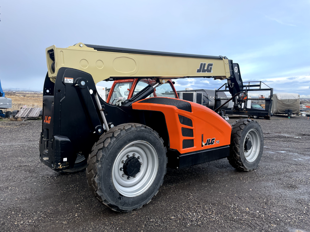 2022 JLG G7-42 7000 LB DIESEL TELESCOPIC FORKLIFT 4WD OPEN CAB 95 HOURS ...