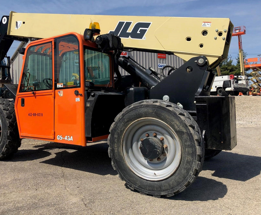 2013 (2017 REFURB) JLG G9-43A 9000 LB DIESEL TELESCOPIC FORKLIFT ...