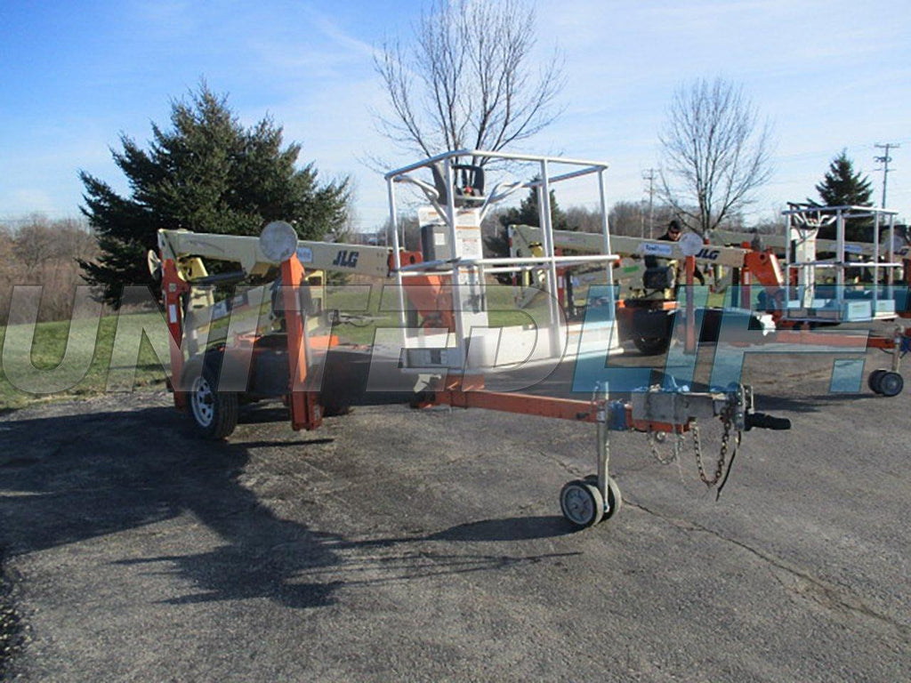 2011 JLG T350 TOWABLE BOOM LIFT AERIAL LIFT 35' REACH 4WD 162 HOURS ...