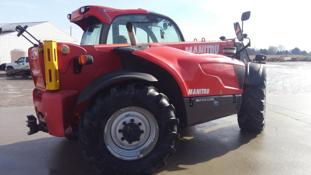 2014 MANITOU MLT 840-115PS 9000 LB DIESEL PNEUMATIC TELEHANDLER ...