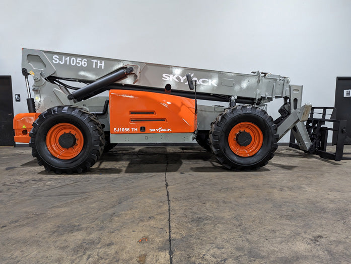 2017 SKYJACK SJ1056TH 10000 LB DIESEL TELESCOPIC FORKLIFT TELEHANDLER ...