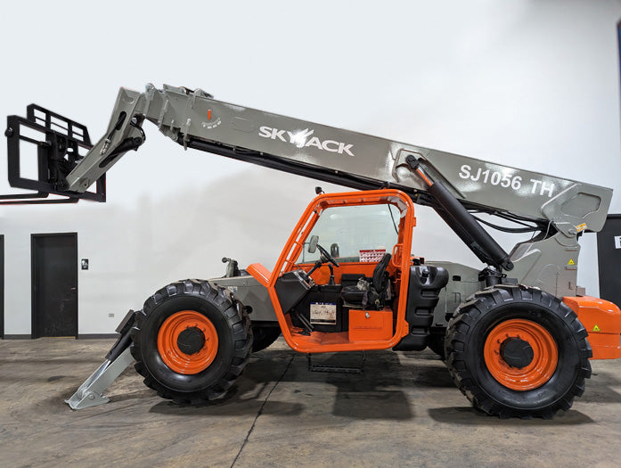 2017 SKYJACK SJ1056TH 10000 LB DIESEL TELESCOPIC FORKLIFT TELEHANDLER ...