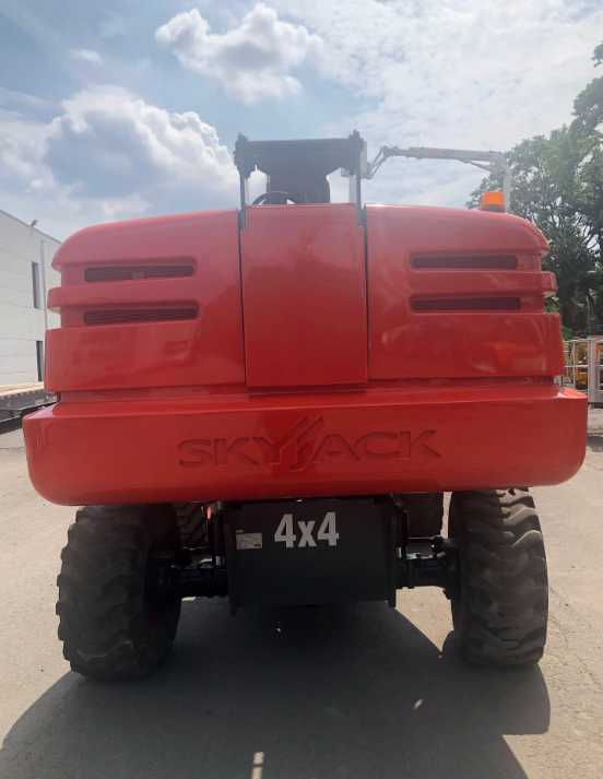 2014 SKYJACK SJ66T STRAIGHT BOOM LIFT AERIAL LIFT WITH JIB ARM 66 ...