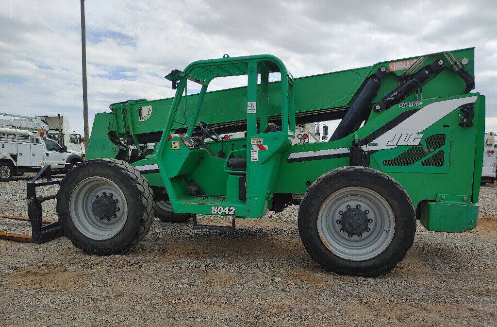 2013 SKYTRAK 8042 8000 LB DIESEL TELESCOPIC FORKLIFT TELEHANDLER ...